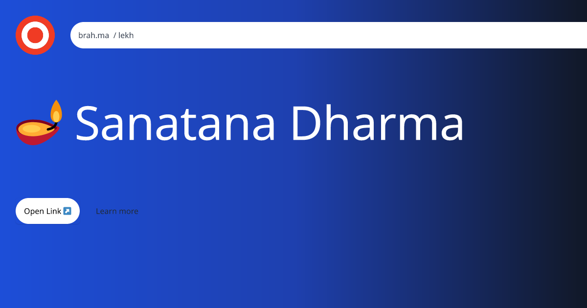 🪔 Sanatana Dharma & Cast System | Brah.ma